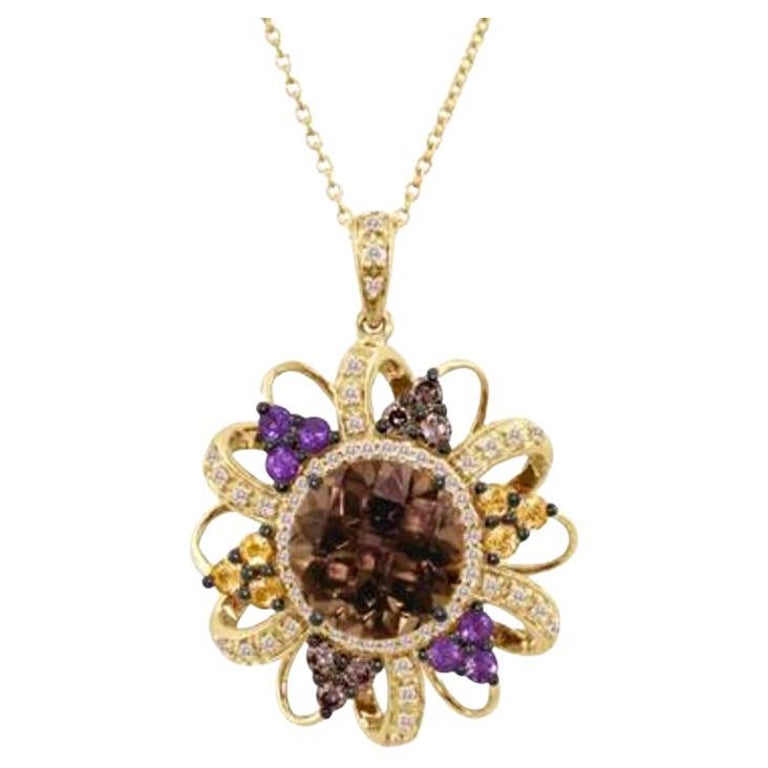 Grand Sample Sale Pendant featuring Grape Amethyst, Cinnamon Citrine ...