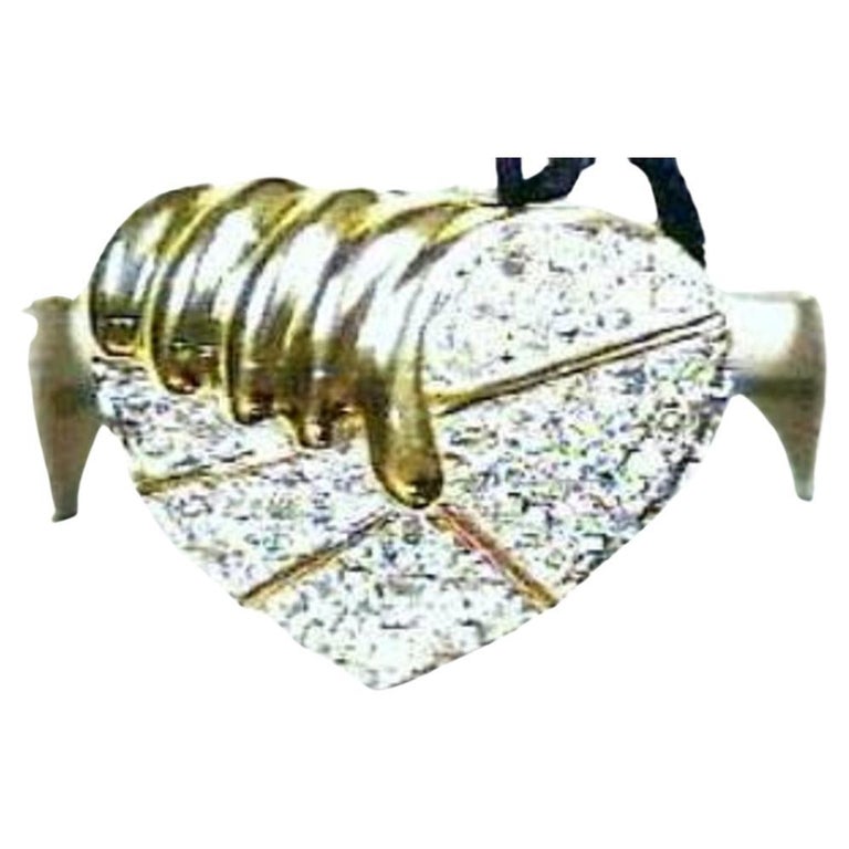 Grand Sample Sale Pendant featuring set in 14K For Sale at 1stDibs