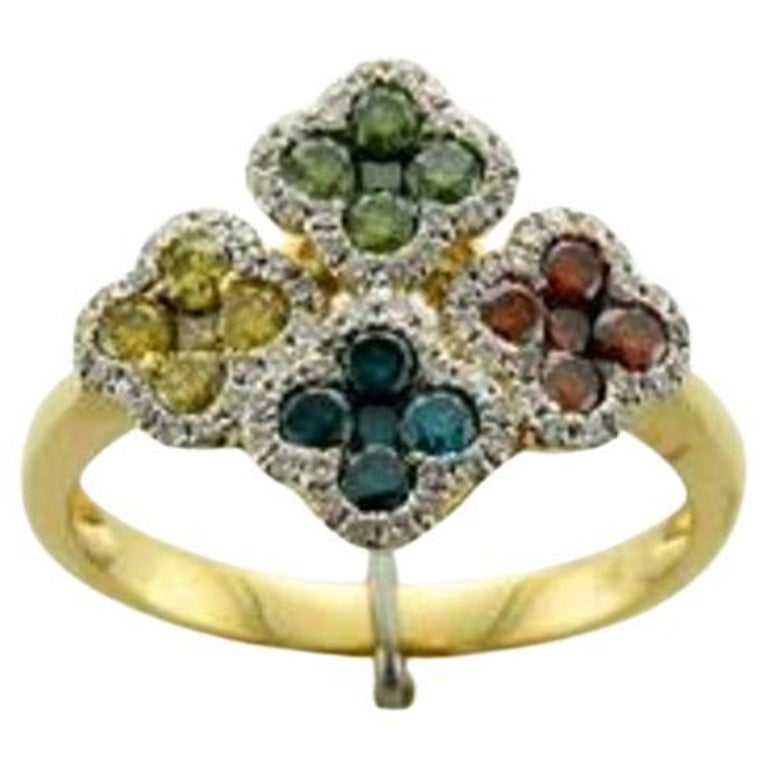 Grand Sample Sale Ring Featuring Blueberry Diamonds, Cherryberry ...