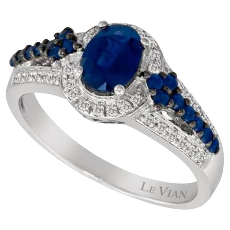 Grand Sample Sale Ring Featuring Blueberry Sapphire Vanilla Diamonds ...
