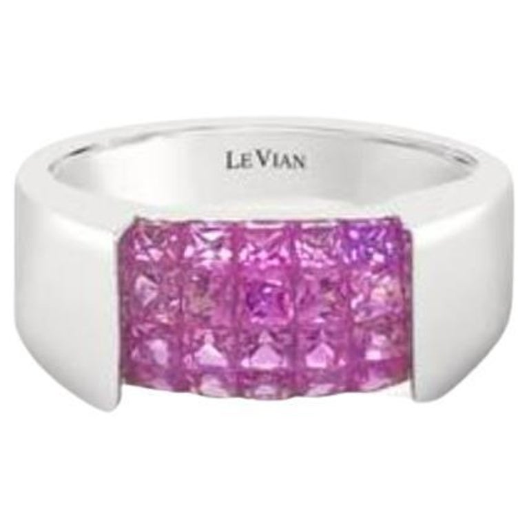 Grand Sample Sale Ring Featuring Bubble Gum Pink Sapphire For Sale at ...