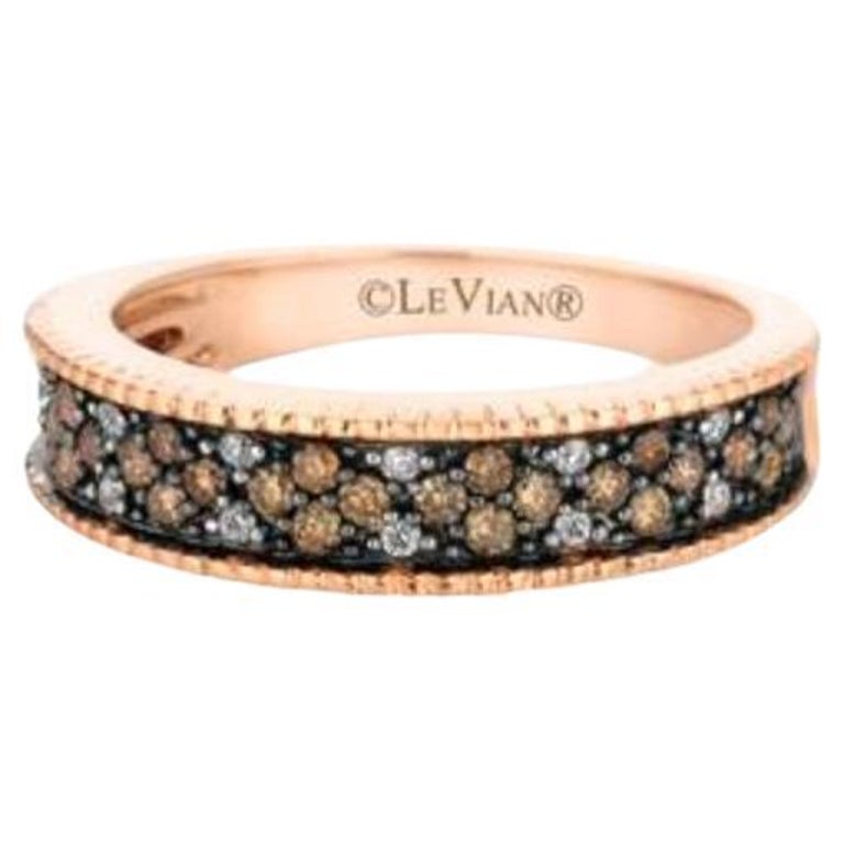 Grand Sample Sale Ring featuring Chocolate Diamonds For Sale at 1stDibs