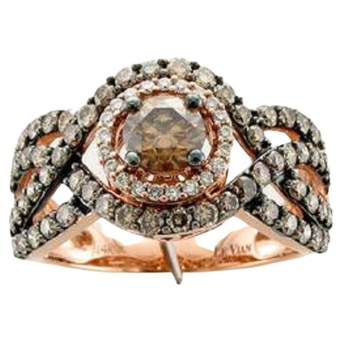 Grand Sample Sale Ring Featuring Chocolate Diamonds, Vanilla Diamonds ...