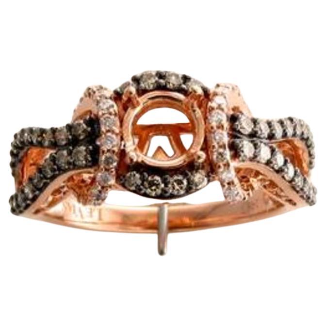 Grand Sample Sale Ring Featuring Chocolate Diamonds, Vanilla Diamonds ...