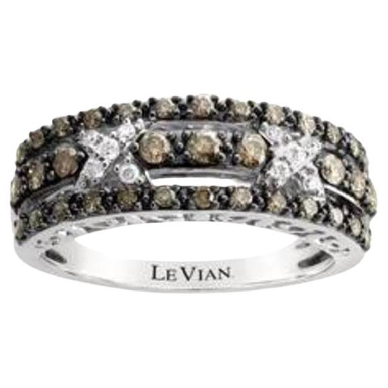 Grand Sample Sale Ring featuring Chocolate Diamonds , Vanilla Diamonds ...