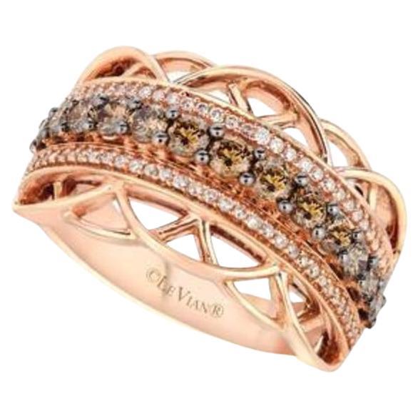 Grand Sample Sale Ring Featuring Chocolate Diamonds, Vanilla Diamonds ...