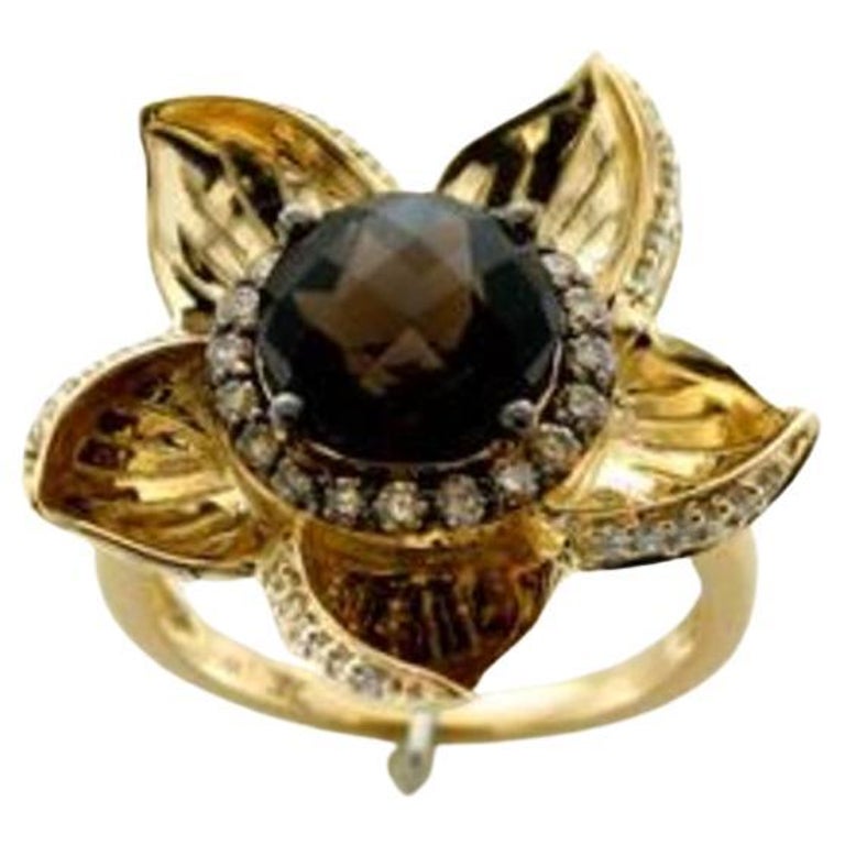 Grand Sample Sale Ring featuring Chocolate Quartz Chocolate Diamonds ...