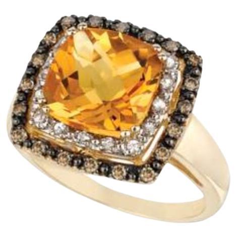 Grand Sample Sale Ring featuring Cinnamon Citrine White Sapphire ...