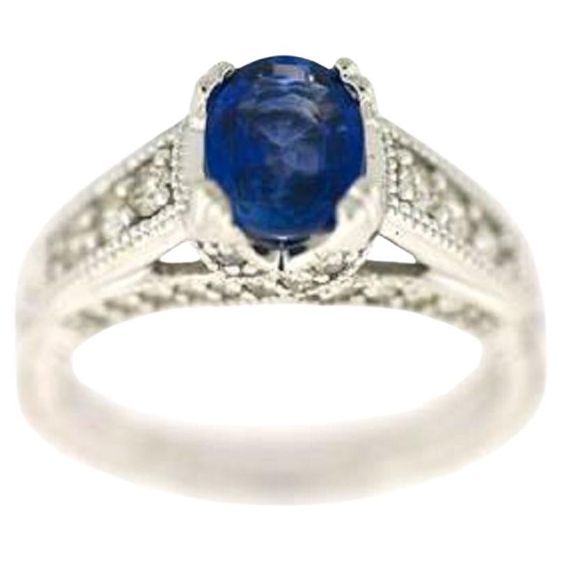 Grand Sample Sale Ring Featuring Cornflower Sapphire, Yellow Sapphire ...