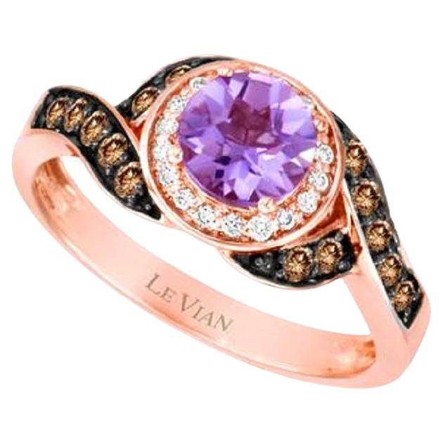 Grand Sample Sale Ring featuring Cotton Candy Amethyst, Chocolate ...