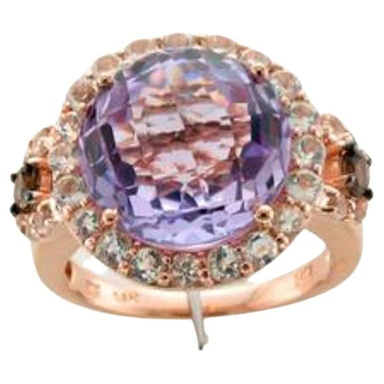 Grand Sample Sale Ring featuring Cotton Candy Amethyst, Chocolate ...