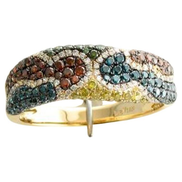 Grand Sample Sale Ring Featuring Goldenberry Diamonds, Fancy Diamonds ...