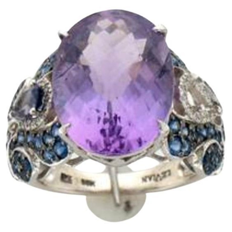 Grand Sample Sale Ring Featuring Grape Amethyst, Iolite, Blueberry ...