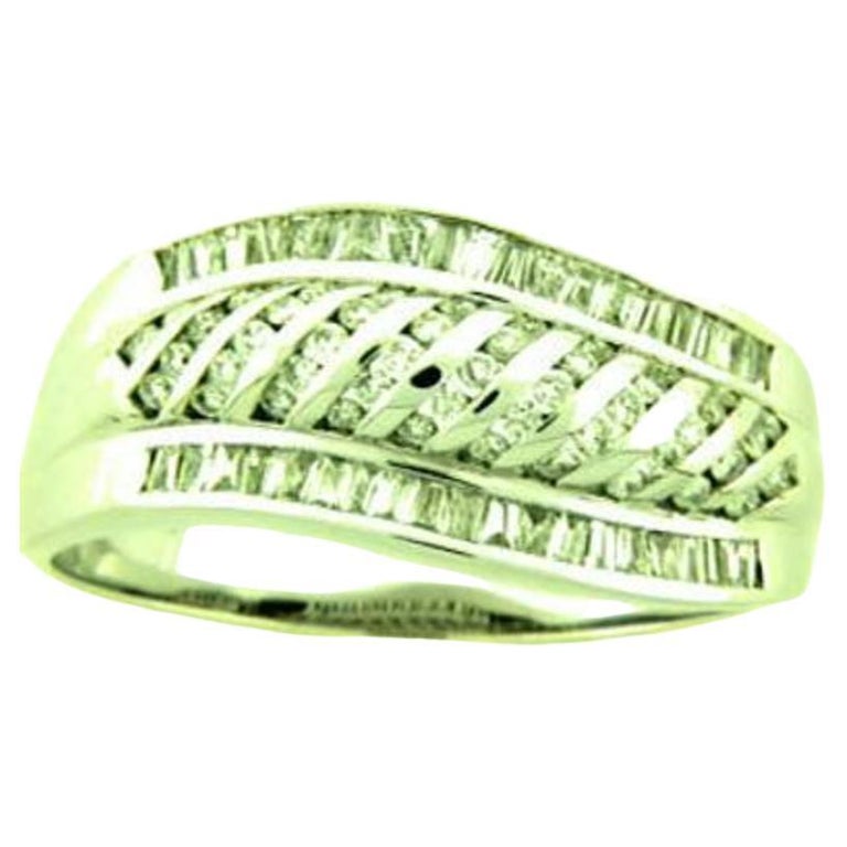 Grand Sample Sale Ring featuring set in 18K Vanilla Gold For Sale at ...