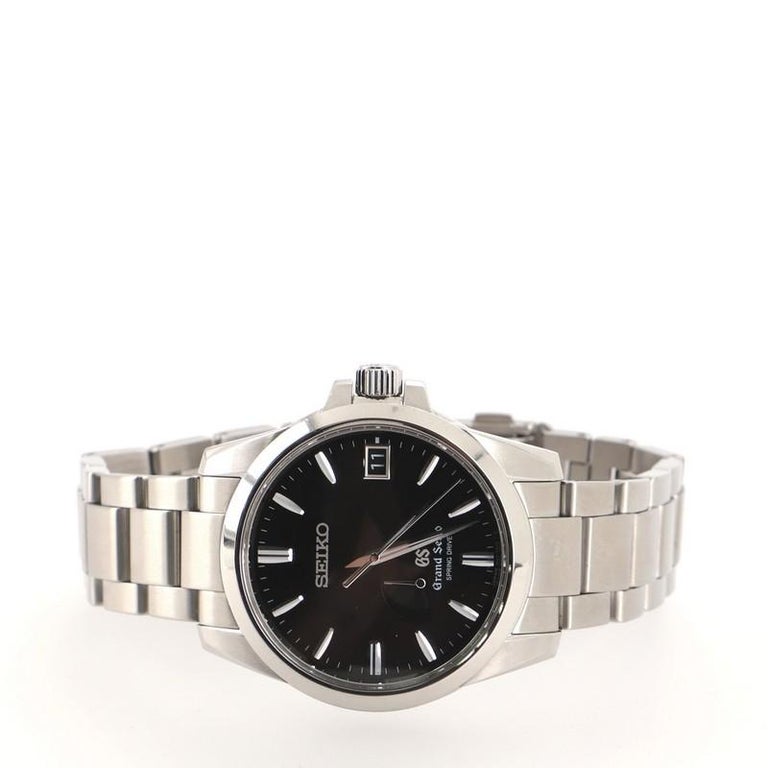 Grand Seiko Spring Drive Automatic Watch Stainless Steel 39 at 1stDibs