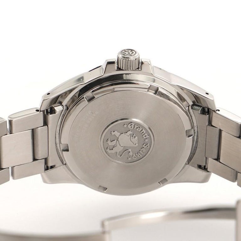 Grand Seiko Spring Drive Automatic Watch Stainless Steel 39 at 1stDibs