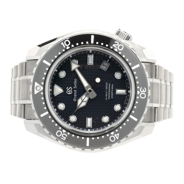Grand Seiko Titanium HI Beat Diver For Sale at 1stDibs