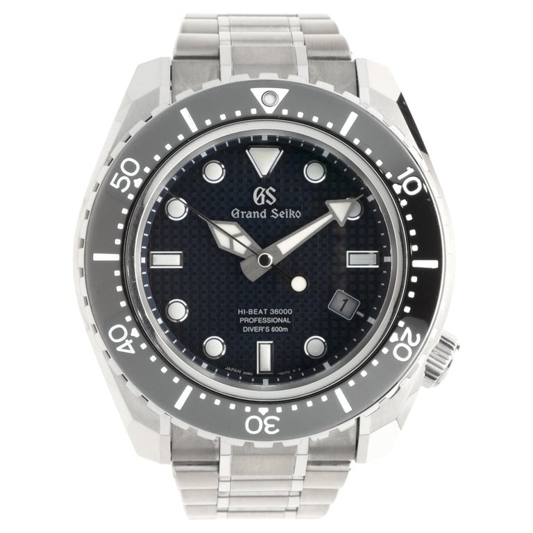 Grand Seiko Titanium HI Beat Diver For Sale at 1stDibs