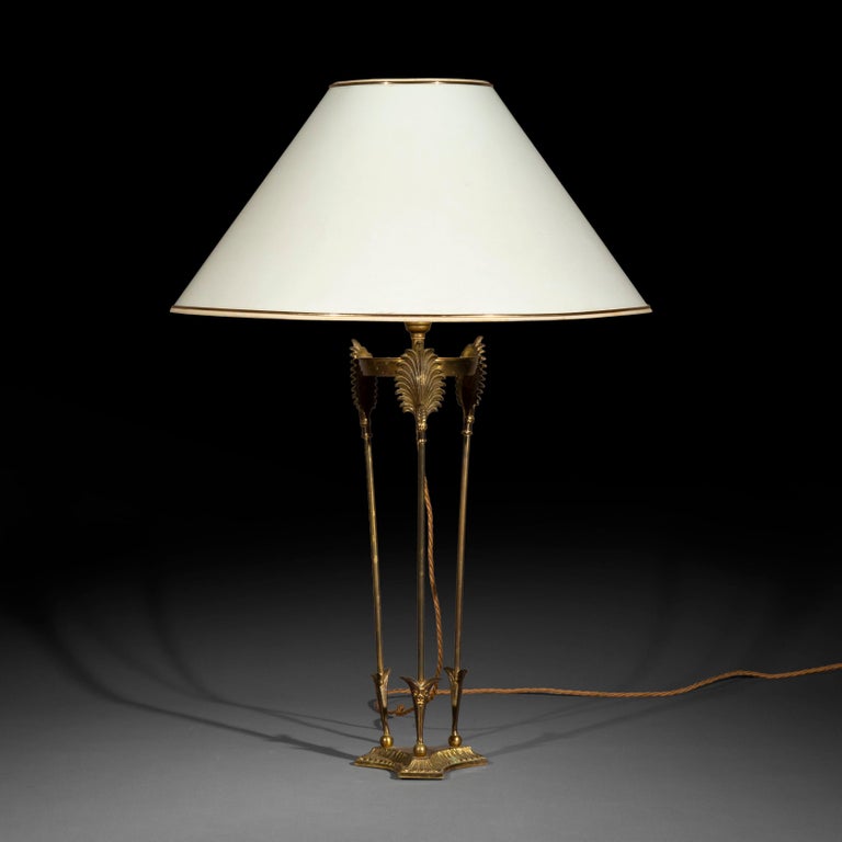 Regency Style Bronze Athenienne Table Lamp For Sale at 1stDibs | lamp tour