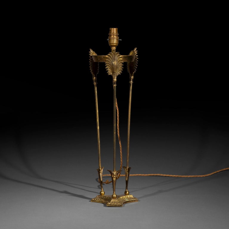 Regency Style Bronze Athenienne Table Lamp For Sale at 1stDibs | lamp tour