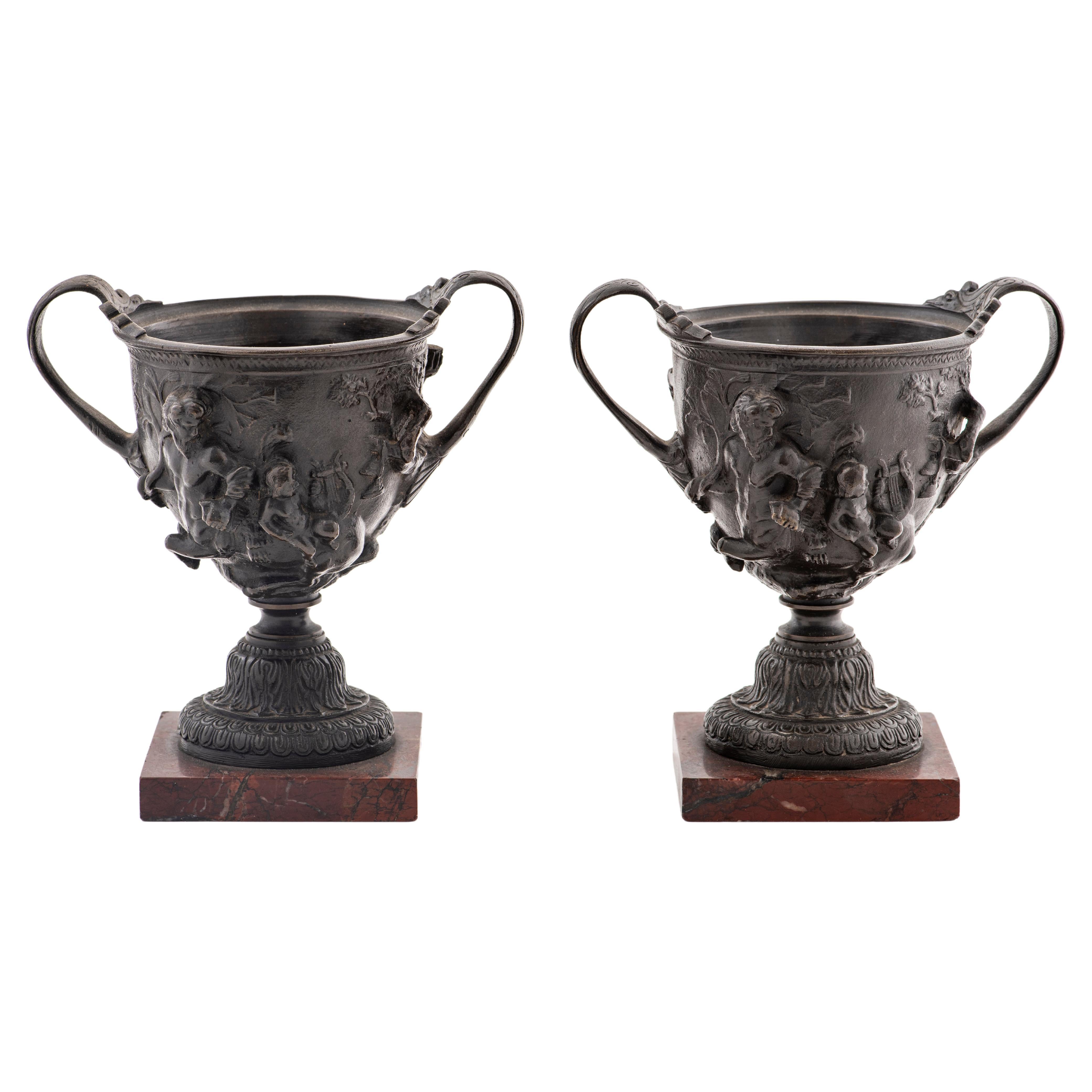 Good Quality Grand Tour Bronze Reduction 'Warwick Vase' after the ...