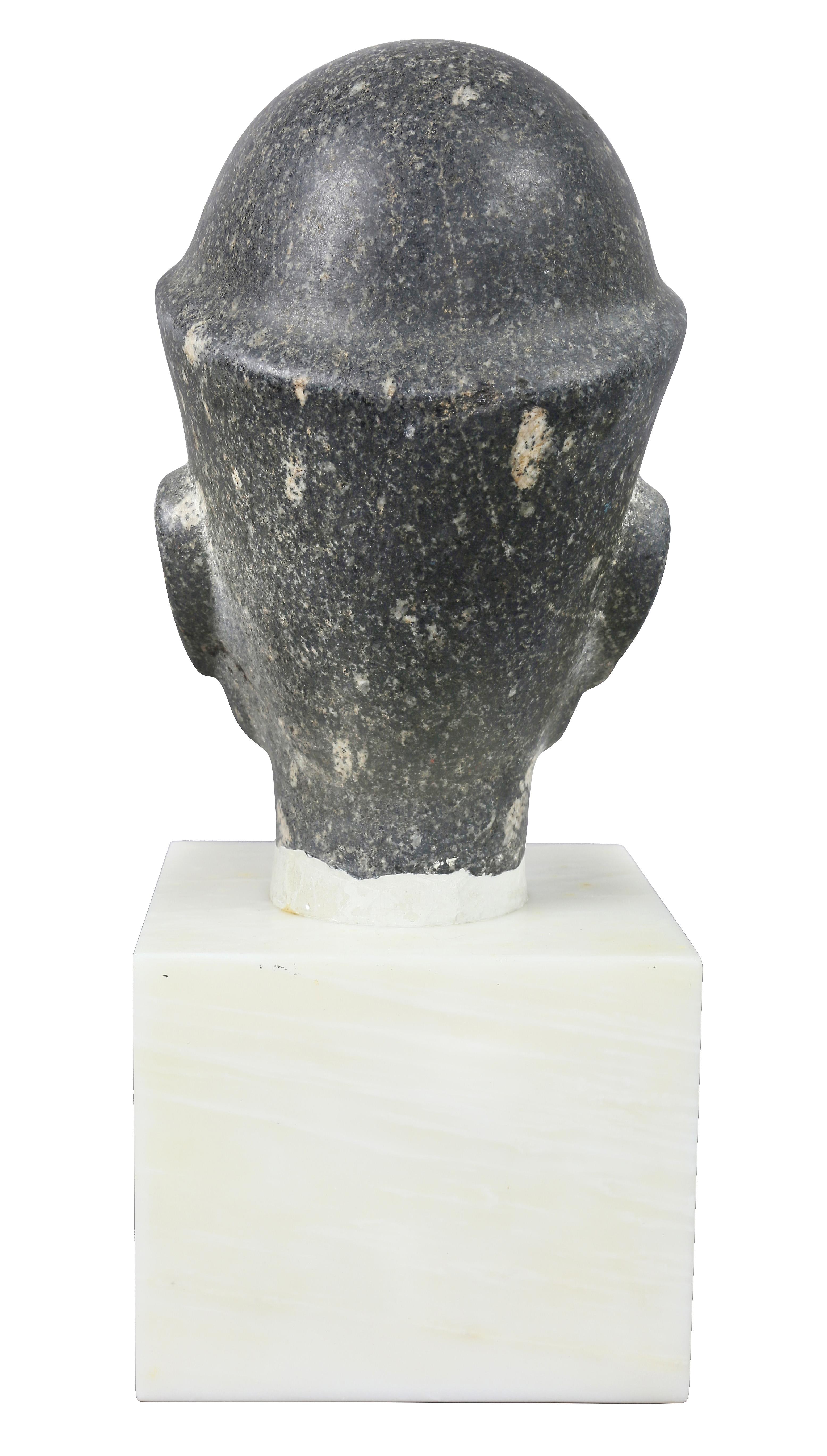 Grand Tour Egyptian Basalt Bust at 1stDibs | egyptian head
