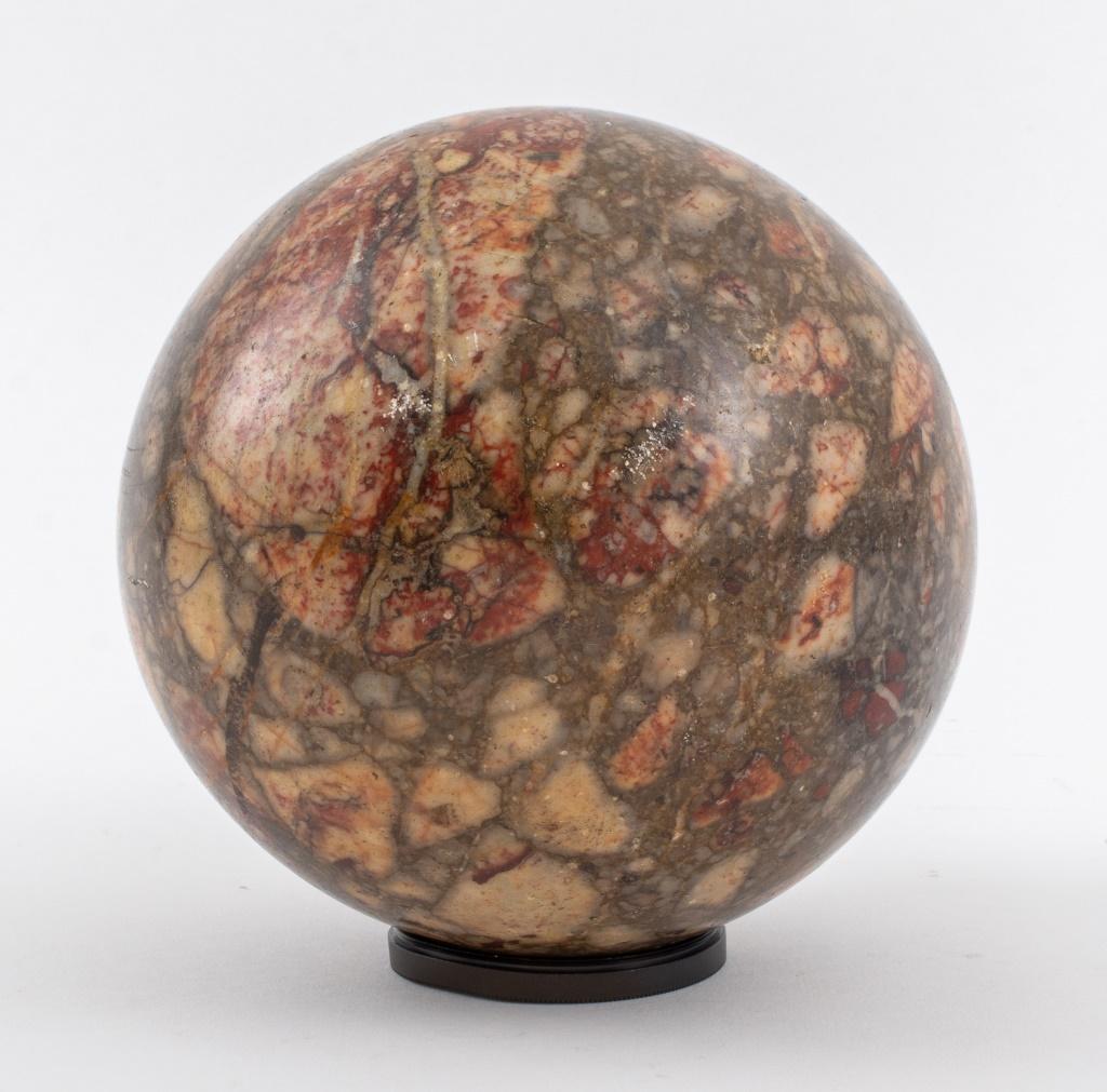 Grand Tour Manner Stone Spheres, Set of 3 For Sale at 1stDibs