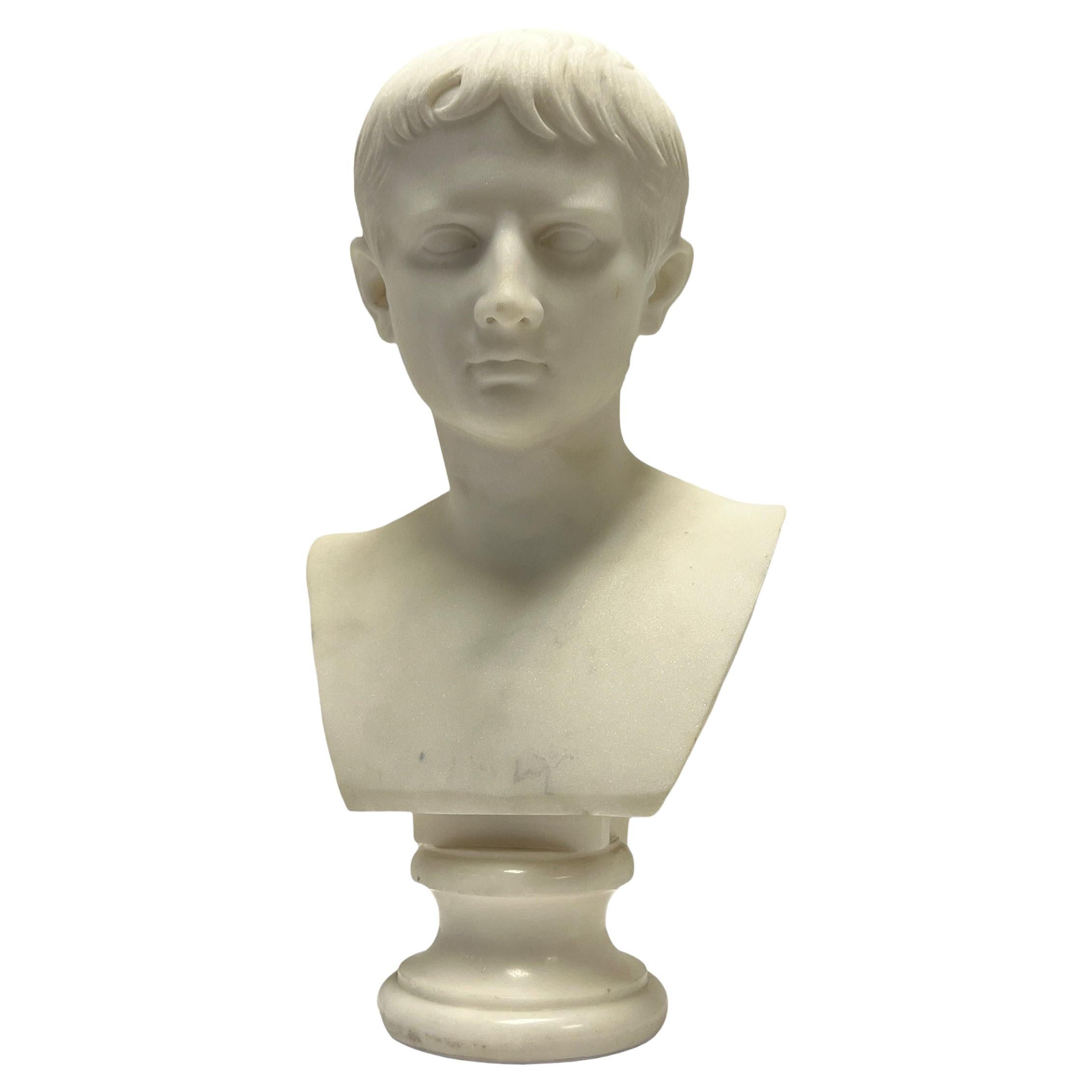 Neoclassical Composition Bust of Caesar at 1stDibs