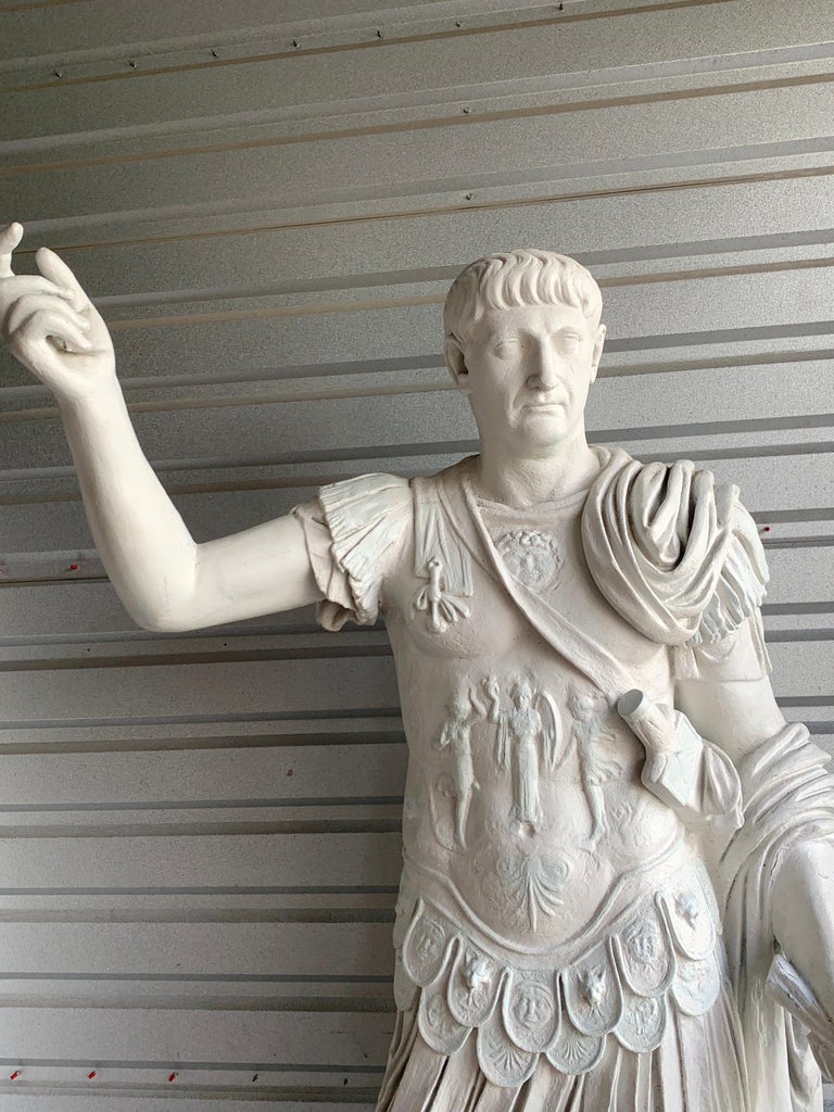 Grand Tour Monumental Statue of Emperor Trajan Statue after Andremichel ...