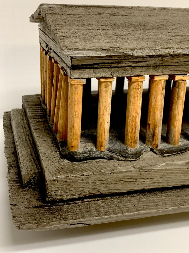 Grand Tour Style Model of the Temple of Poseidon at Paestum For Sale at ...