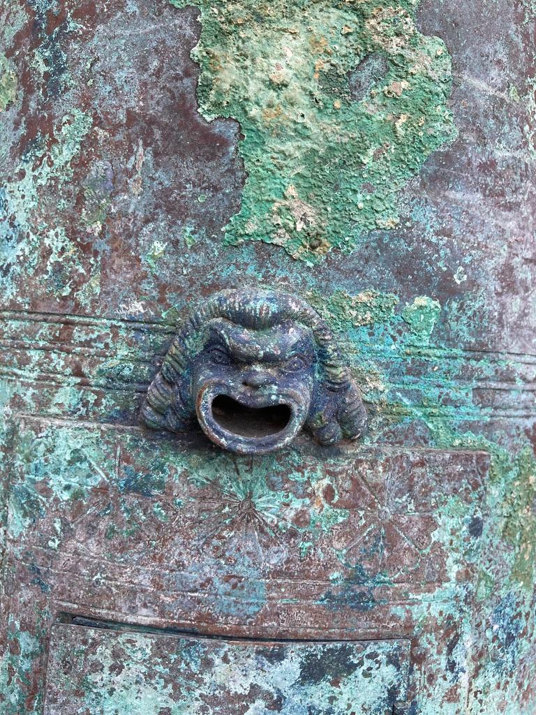 Grand Tour Verdigris Roman Bronze and Copper Stove after the Pompeii ...