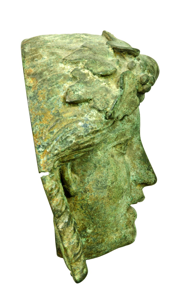 Grand Tour Bronze Bust of Bacchus at 1stDibs