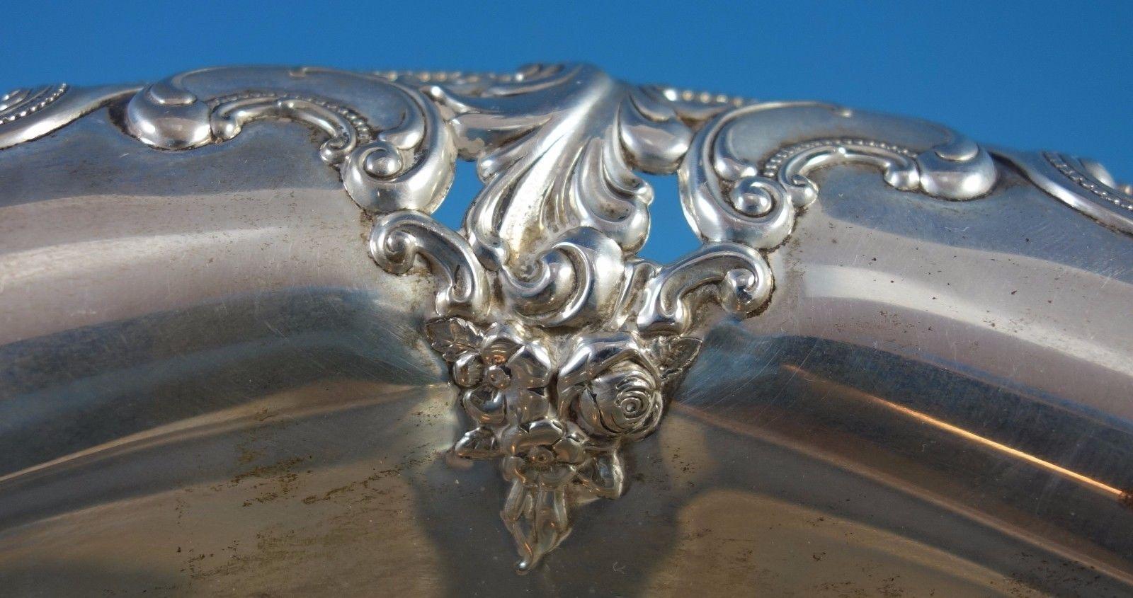 Grande Baroque by Wallace Sterling Silver Fruit Bowl #4850-9 For Sale ...