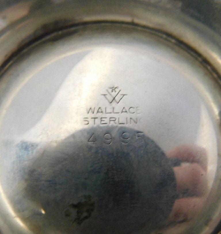 Grande Baroque Wallace Sterling Silver Flatware 103 Pc Set and ...