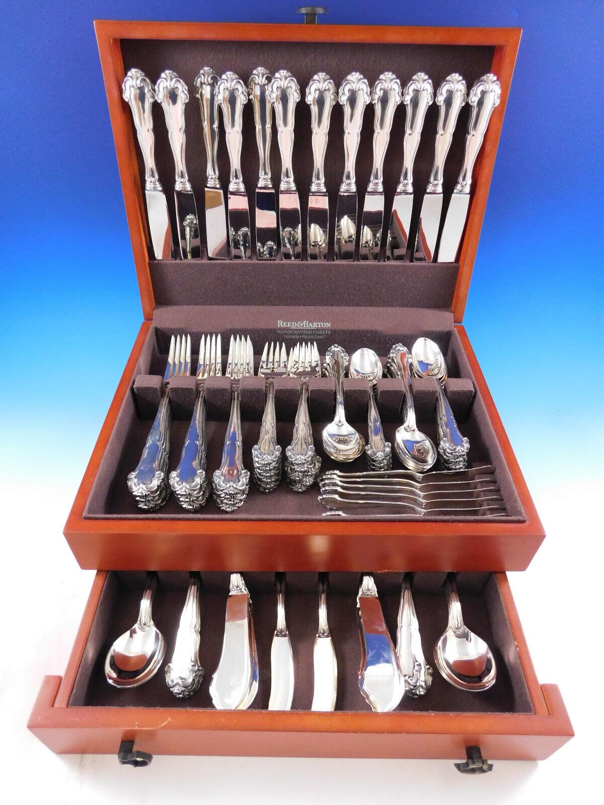 Grande Imperiale by Buccellati Italy Sterling Silver Flatware Set ...