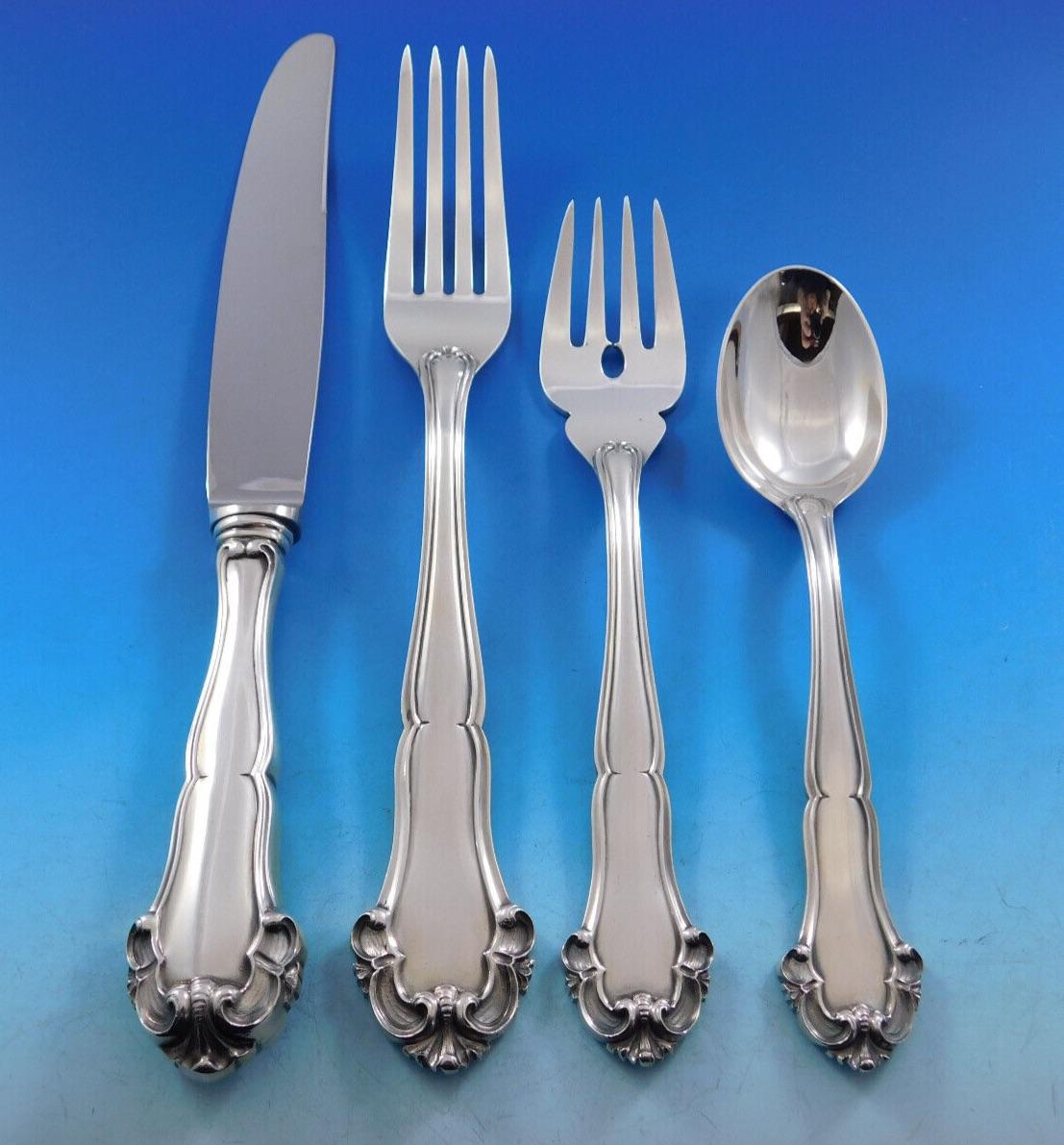 Grande Imperiale by Buccellati Italy Sterling Silver Flatware Set ...