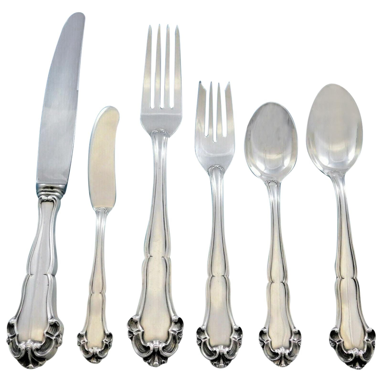 Grande Imperiale by Buccellati Italy Sterling Silver Flatware Set ...