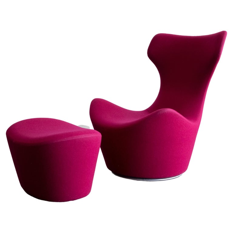 Grande Papilio Armchair and Ottoman by Naoto Fukasawa for B&B Italia in ...