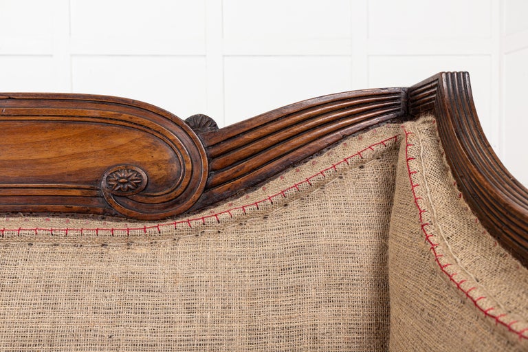 Grande Scale 19th Century Regency Mahogany Country House Sofa For Sale ...