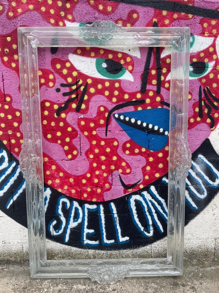 Grandiose Plexiglass Frame at 1stDibs