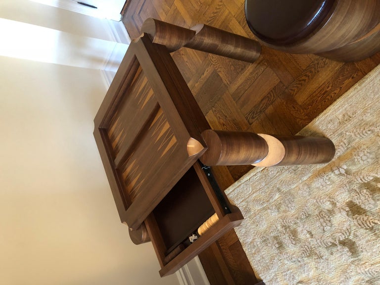 Grandmaster's Chess and Backgammon Table For Sale at 1stDibs