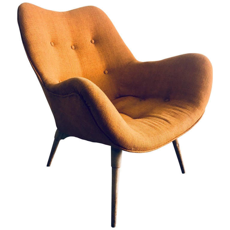 Grant Featherston Pair of B210 TV Contour Chairs, circa 1960s For Sale ...