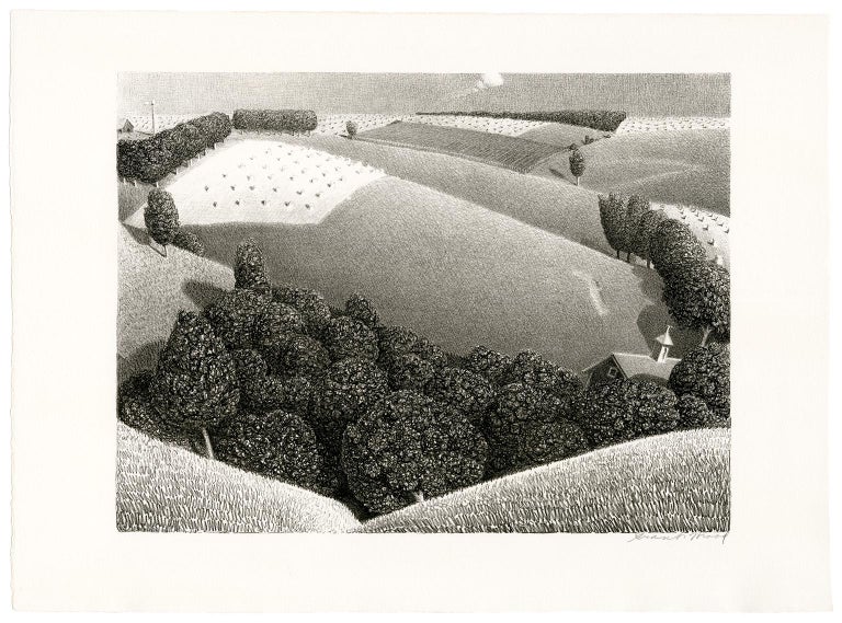 Grant Wood - 'July Fifteenth, 1938' — American Regionalism, 1930s For ...