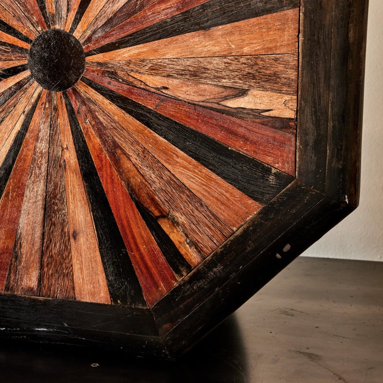 Graphic Wood Specimen Panel For Sale at 1stDibs