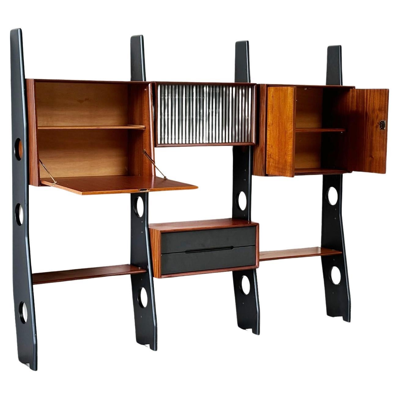 Poul Nørreklit Free-Standing Wall Unit at 1stDibs