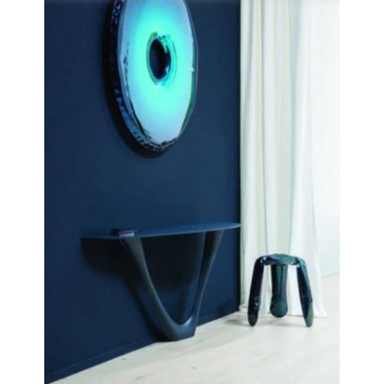 Graphite G-Console Steel Base with Steel Top Mono by Zieta For Sale at ...