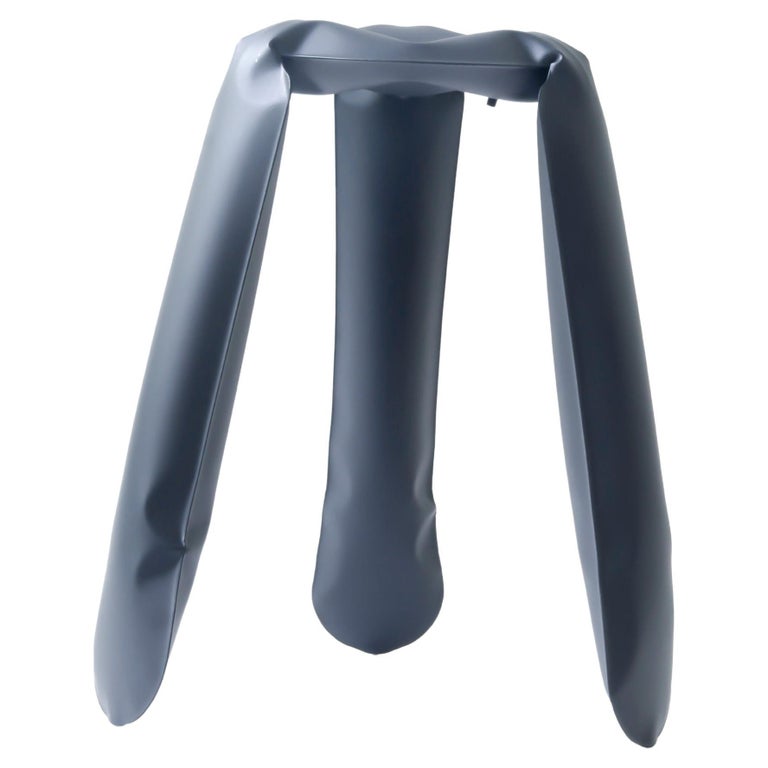 Graphite Steel Kitchen Plopp Stool by Zieta For Sale at 1stDibs