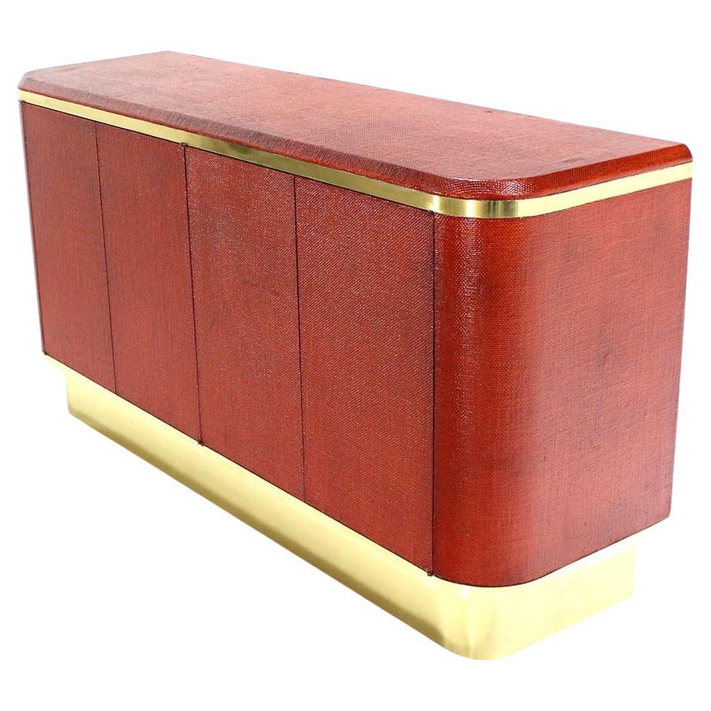 Red Credenza Sideboard - 44 For Sale on 1stDibs