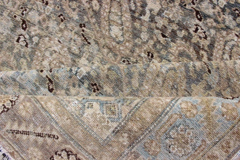 Gray and Earth Tones Paisley Design Gallery Malayer Rug with Paisley ...