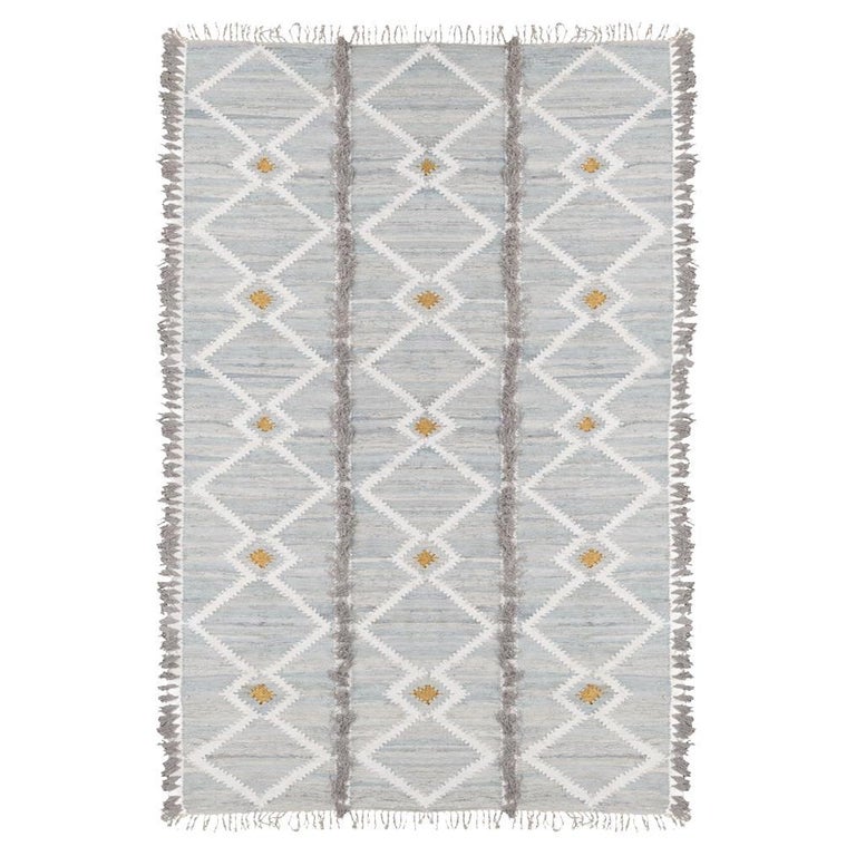 Grey Base Tembo Rug Small For Sale at 1stDibs